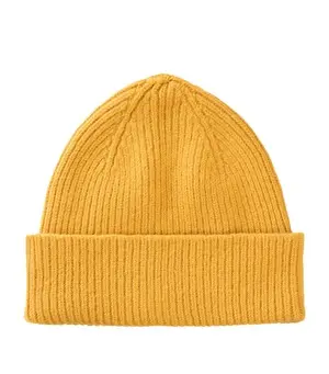LE BONNET Classic Beanie - Yellow