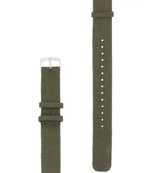 JEAN ROUSSEAU Nato Technical Fabric Watch Strap - Green