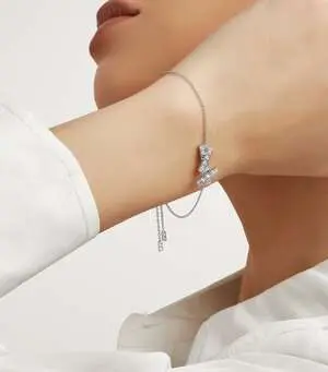 Graff Threads Diamond And Gold Bracelet