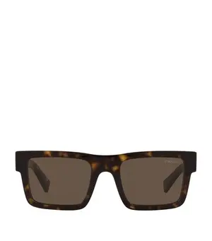 Prada Square Frame Sunglasses Brown
