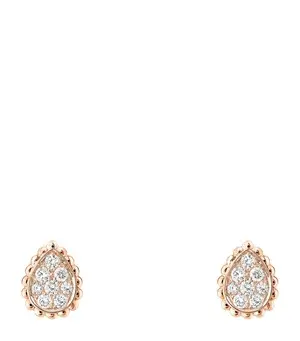 Boucheron Rose Gold Earrings