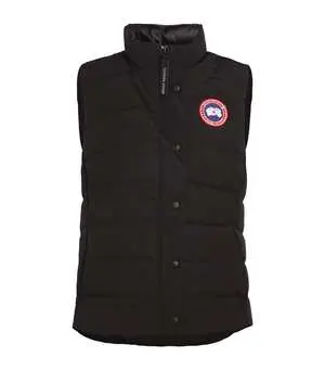 Canada Goose Down-filled Freestyle Padded Gilet - Black