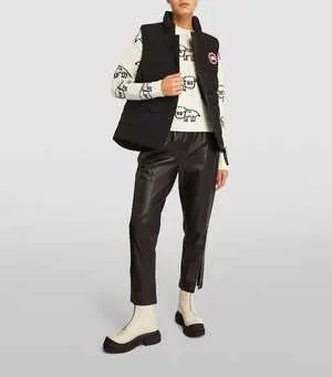 Canada Goose Down-filled Freestyle Padded Gilet - Black