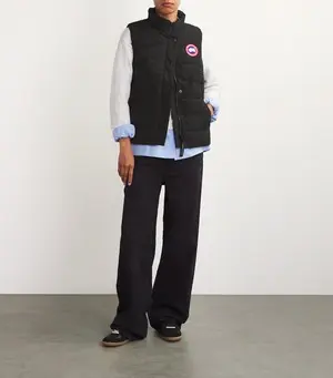 Canada Goose Down-filled Freestyle Padded Gilet - Black