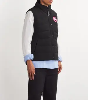 Canada Goose Down-filled Freestyle Padded Gilet - Black
