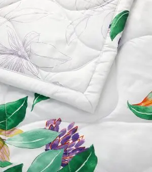 YVES DELORME Parfum Double Bedcover