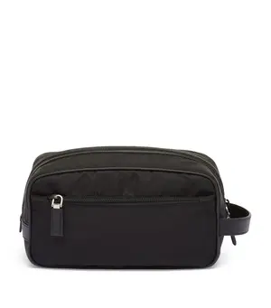 Prada Re-nylon And Saffiano Leather Wash Bag