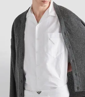 Prada Cotton Triangle Shirt