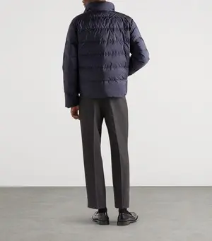 Prada Re-nylon Puffer Jacket - Blue