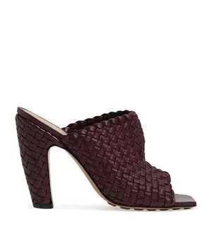 Bottega Veneta Block Heel Mules Clogs For Women