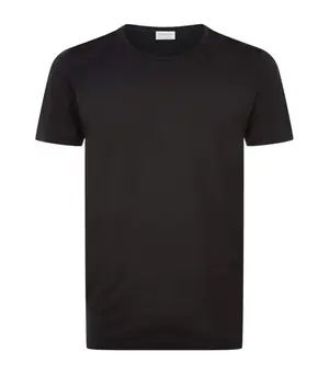 Zimmerli 172 Pure Comfort Round Neck T-shirt - Black