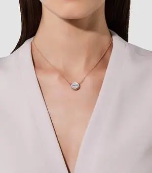 Pomellato Rose Gold, Diamond And Mixed Stone Pom Pom Dot Necklace