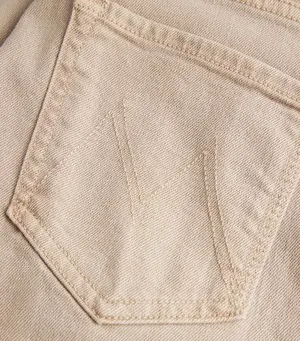 MOTHER The Kick It Straight Jeans - Beige
