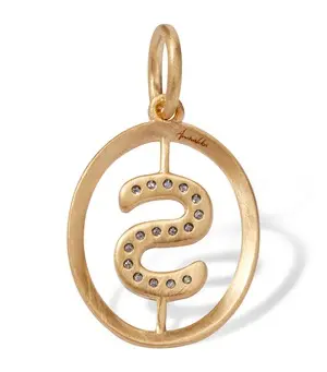 Annoushka Yellow Diamond Initial S Pendant