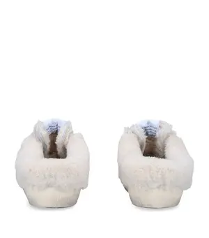 GOLDEN GOOSE Shearling Super-star Slip-on Sneakers