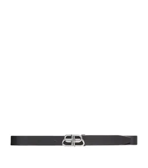 Balenciaga Silver Tone Belts For Men