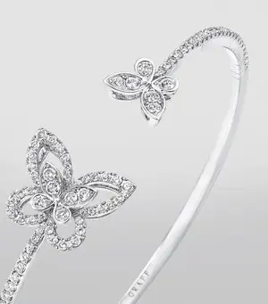 Graff Butterfly Diamond Bangle