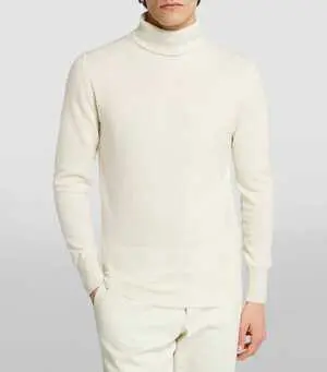 LARDINI Cashmere Rollneck Sweater