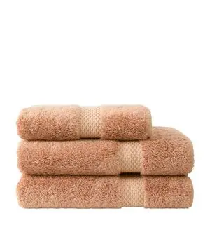YVES DELORME Etoile Guest Towel - Orange