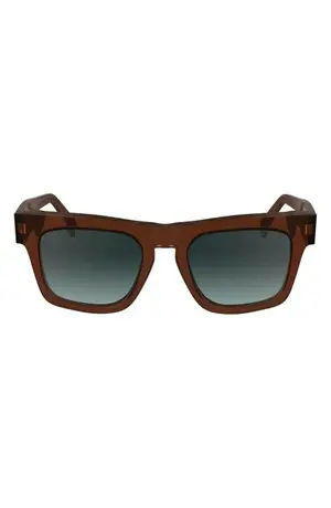 Paul Smith Kramer Rectangular Sunglasses - Brown