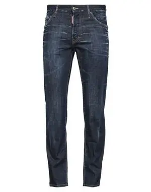 Dsquared2 Jeans In Cotton, Elastane, And Leather