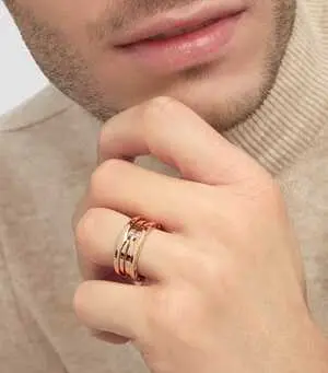 BVLGARI B.zero1 Three-band Ring