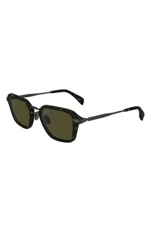 Paul Smith Kramer Rectangular Sunglasses - Dark Havana