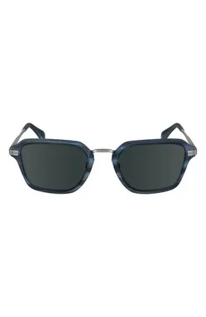 Paul Smith Kramer Rectangular Sunglasses - Striped Blue