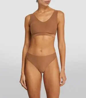 Chantelle Softstretch Thong - Brown