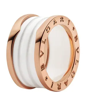 BVLGARI B.zero1 Four-band Ring - Rose Gold