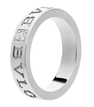 BVLGARI B.zero1 Diamond Ring - White