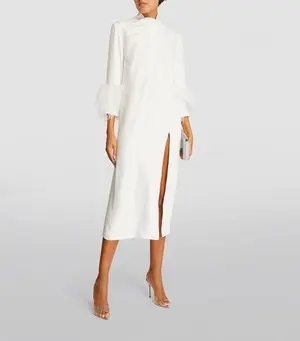 GIANVITO ROSSI Elle Mules 105 - Silver