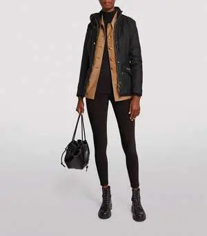 Barbour Cavalry Quilted Jacket - Black