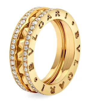 Bvlgari Studded Rings