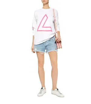 AGOLDE Parker Distressed Denim Shorts