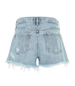 AGOLDE Parker Distressed Denim Shorts