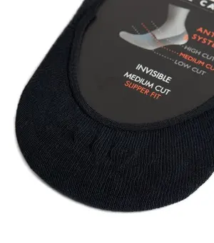 Falke Step Medium-cut Invisible Socks - Navy