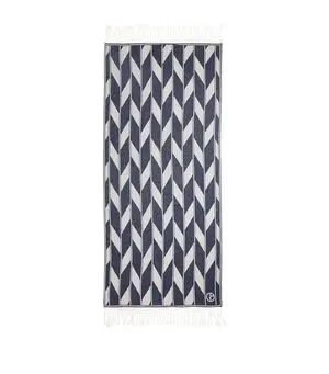 Giorgio Armani Cotton Jacquard Beach Towel - Multi