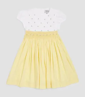 Trotters Rose Smocked Dress
