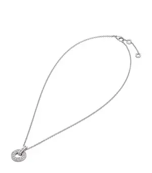 BVLGARI Gold And Diamond Necklace - White