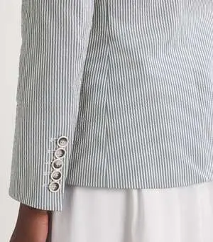 Veronica Beard Miller Dickey Blazer - Blue
