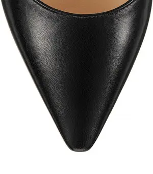 JIMMY CHOO Romy 85 Leather Pumps - Black