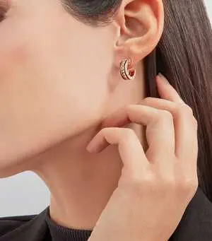 BVLGARI B.zero1 Rock Hoop Earrings