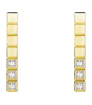 Chopard Ice Cube Earrings - Gold