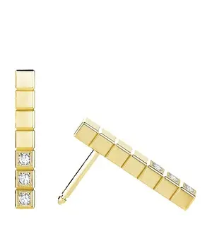 Chopard Ice Cube Earrings - Gold