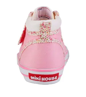 MIKI HOUSE Embroidered Bunny Sneakers