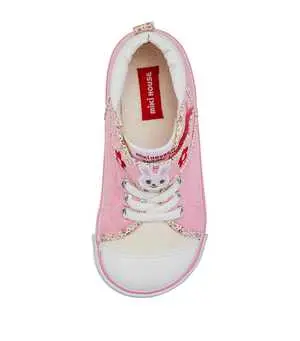 MIKI HOUSE Embroidered Bunny Sneakers