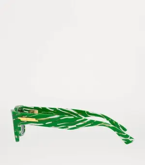 Bottega Veneta Rectangular Sunglasses