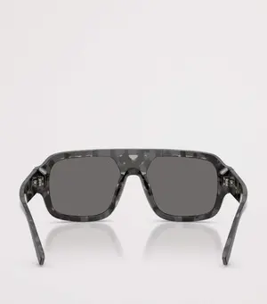 Dolce & Gabbana Pilot Sunglasses - Black