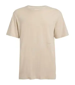 FRAME Cotton T-shirt Ivory